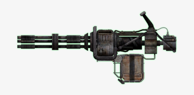 Fallout New Vegas Minigun - Free Transparent PNG Download - PNGkey