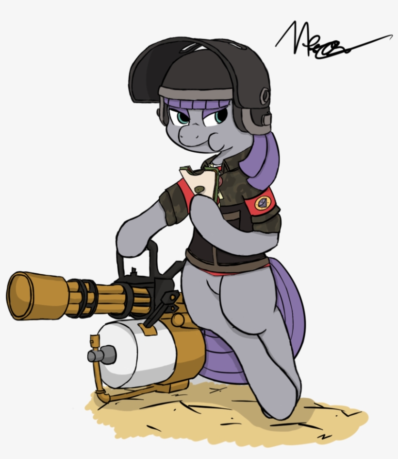 Messenger, Australium Minigun, Crossover, Eating, Food, - Cartoon ...