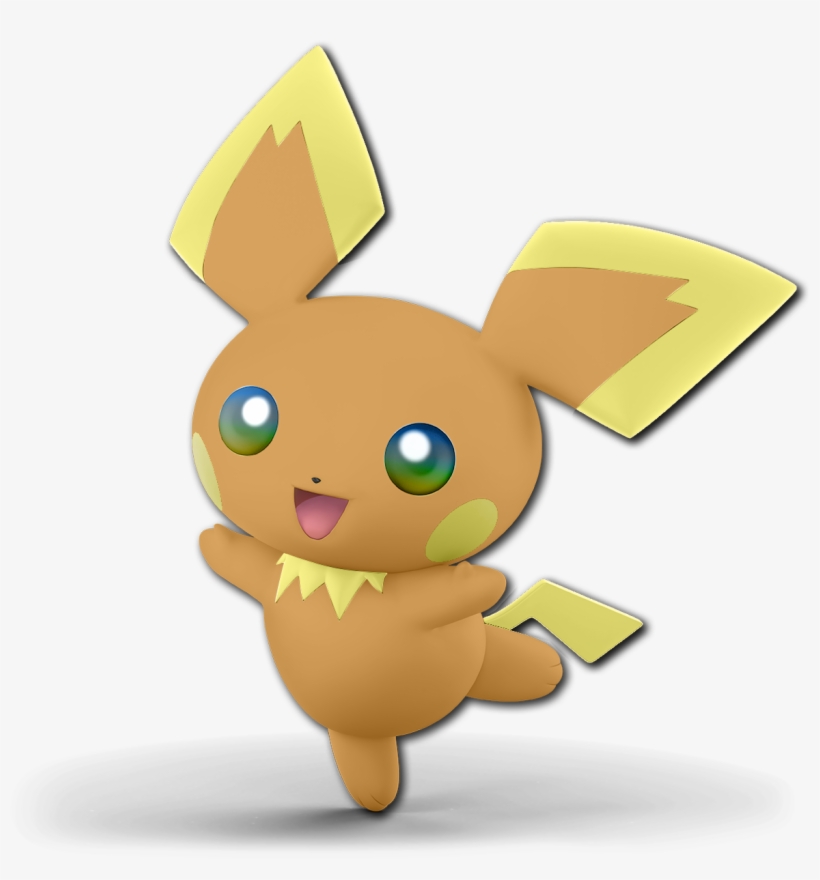 Custom Smash Ultimate Renders On Twitter - Pichu - Free Transparent PNG ...