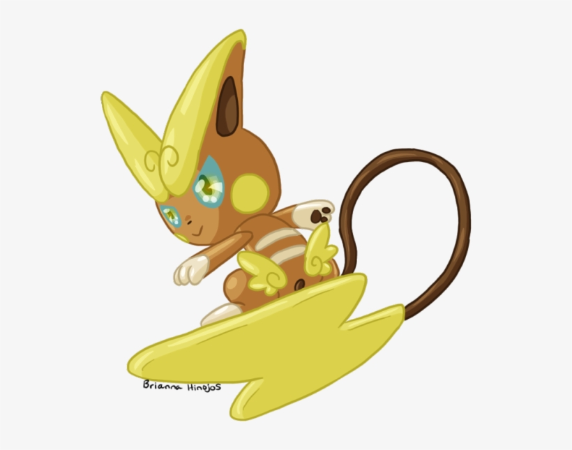 So I Totally Adore Alolan Raichu So There's A Shiny - Drawing - Free ...