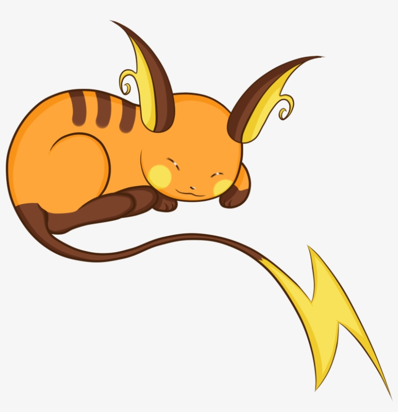 Picture Free Download Sleepy No Background By Mirigiry - Pokemon Raichu ...