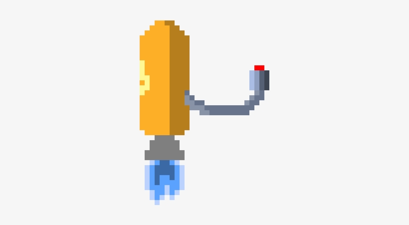 Jetpack - Pixel Art - Free Transparent PNG Download - PNGkey