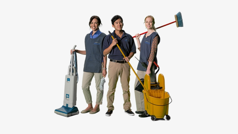Janitorial Services - Janitor Team - Free Transparent PNG Download - PNGkey