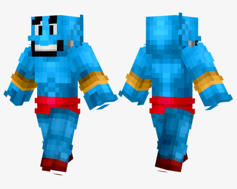 Genie - Genie Lamp Minecraft Skin - Free Transparent PNG Download - PNGkey