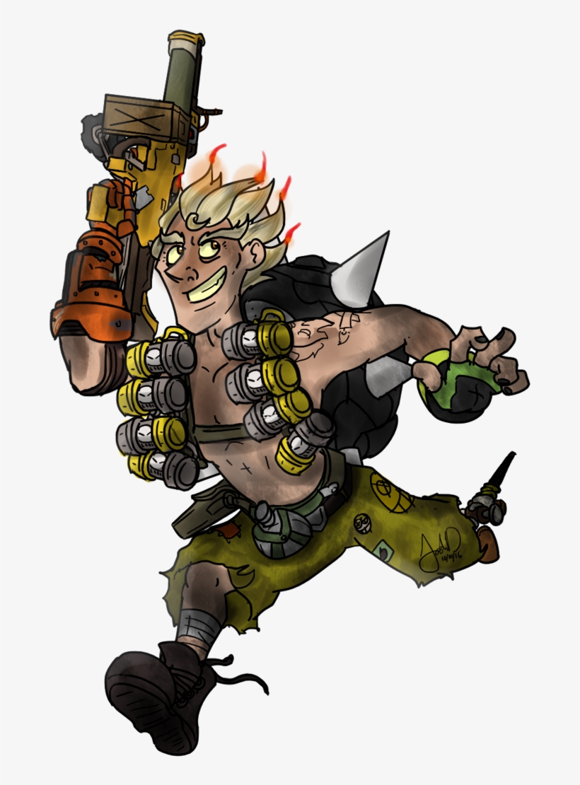 Overwatch Junkrat Weapon Png Clip Freeuse Stock - Art - Free ...