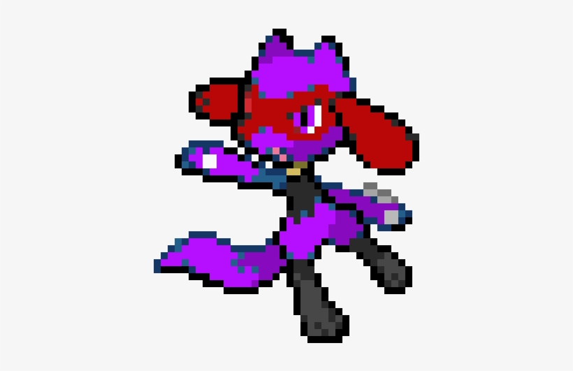 Riolu - Pixel Art Pokemon Riolu - Free Transparent PNG Download - PNGkey