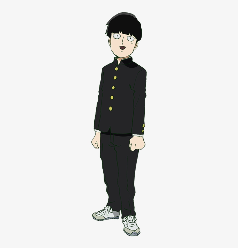 Mob Fullbody - Shigeo Kageyama - Free Transparent PNG Download - PNGkey