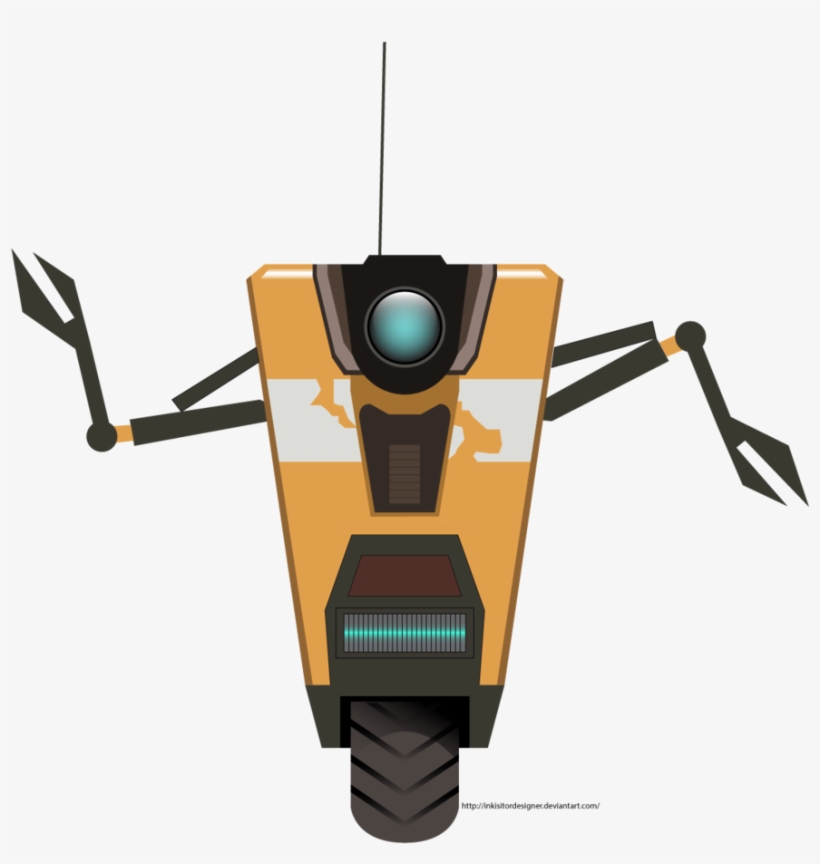 Claptrap By - Illustration - Free Transparent PNG Download - PNGkey