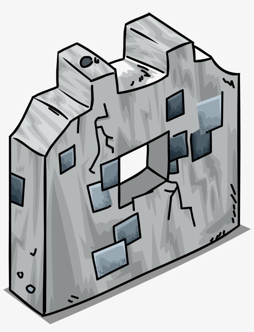 Stone Wall Ruins Sprite 005 - Stone Wall - Free Transparent PNG ...