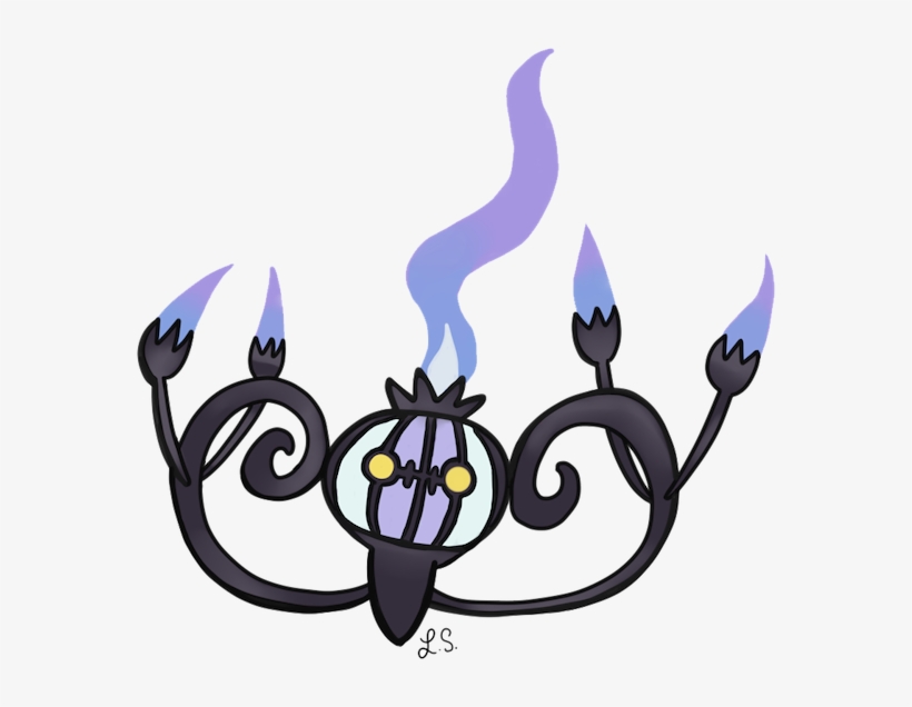 Chandelure Pokemon - Free Transparent PNG Download - PNGkey