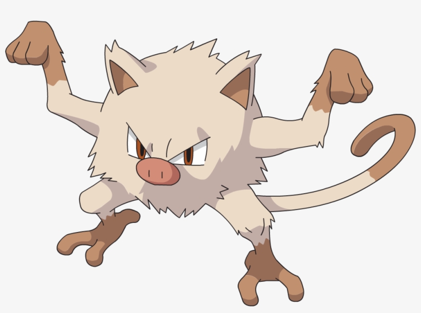Mankey - Pokemon Mankey - Free Transparent PNG Download - PNGkey