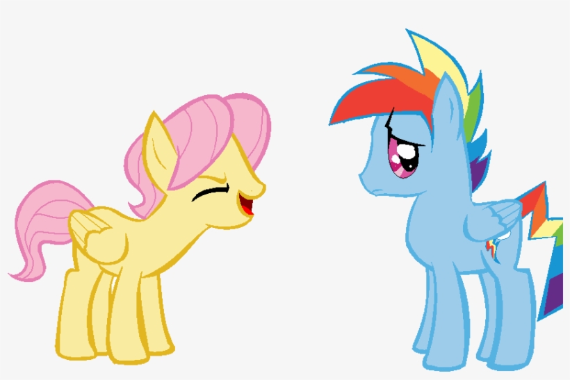 Butterscotch And Fluttershy Human