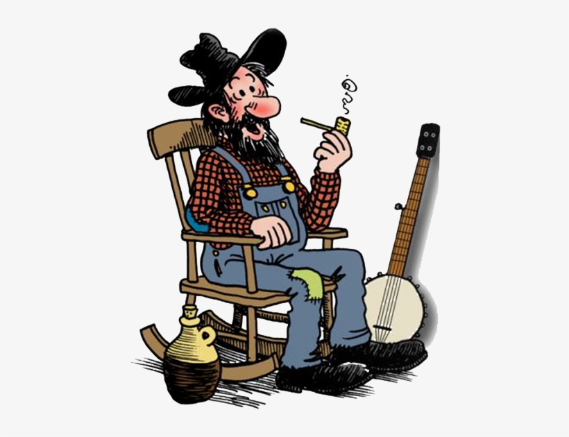 Hillbilly In Rocking Chair - Free Transparent PNG Download - PNGkey