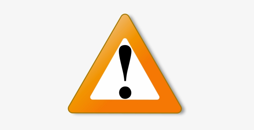 Caution - Svg - Warning Orange - Free Transparent PNG Download - PNGkey