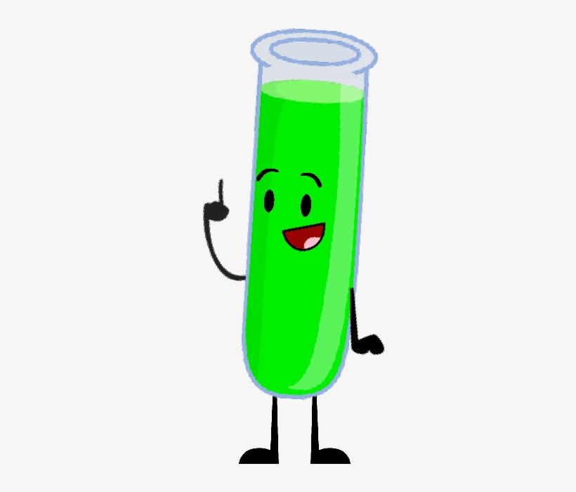 Test Tube Team Fan Pose - Test Tube - Free Transparent PNG Download ...