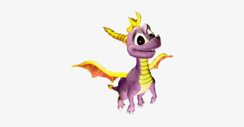 File - Spyro 1 - Jump - Spyro The Dragon - Free Transparent PNG ...