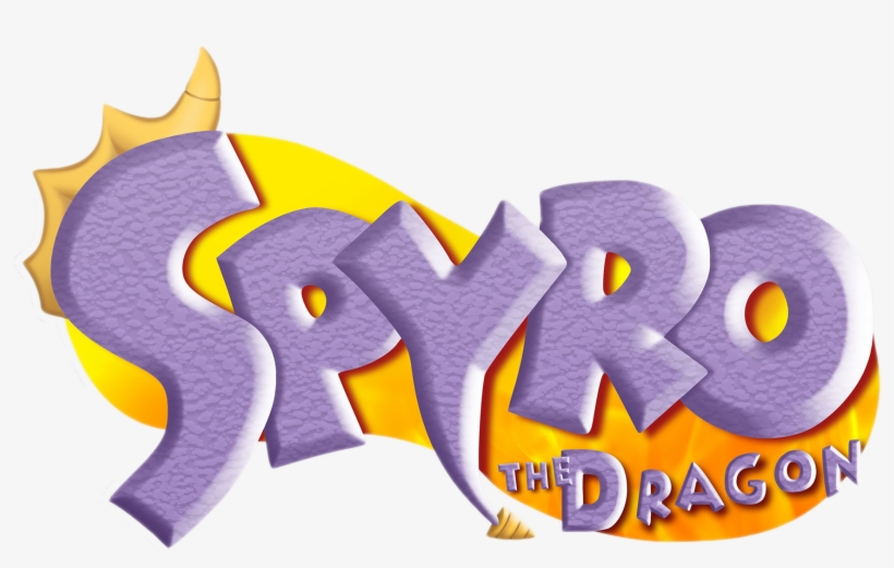 Spyro The Dragon - Spyro The Dragon Logo - Free Transparent PNG ...