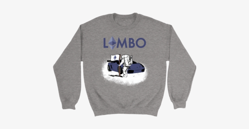 Ethereum Lambo Moon Man Sweatshirt - Raescustomdecals I Don't Kneel, I ...