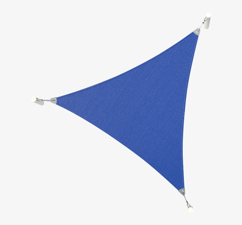 Triangle Sail Shade Top View - Shade Sail Top View - Free Transparent ...
