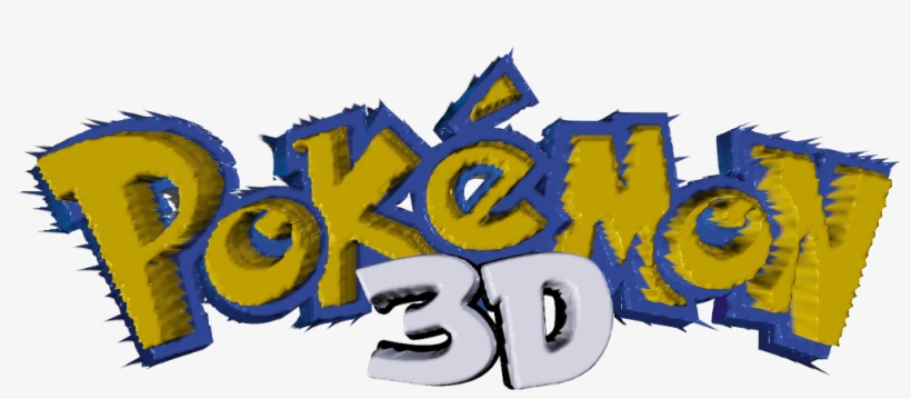 Pokemon 3d - Pokemon Logo 3d - Free Transparent PNG Download - PNGkey