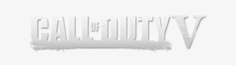 Call Of Duty V - Calligraphy - Free Transparent PNG Download - PNGkey