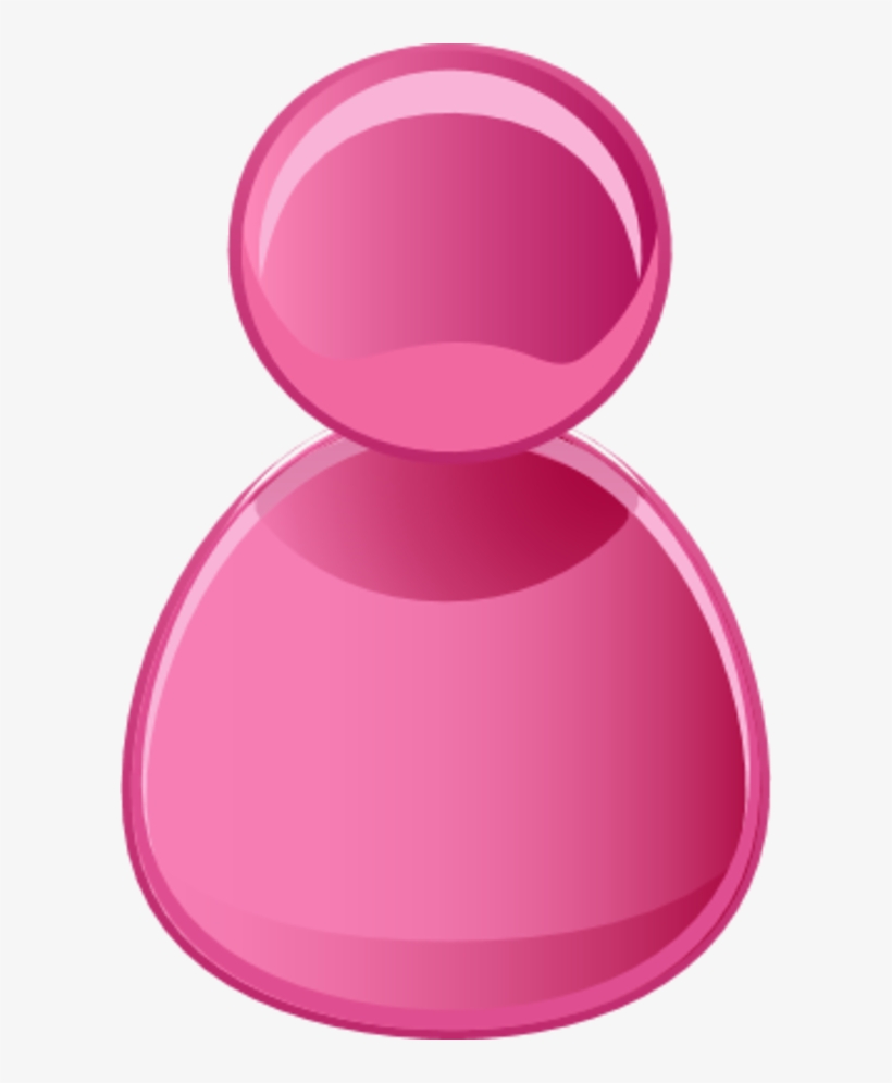 User Icon Vector Clip Art Clipart - Pink Person Icon Png - Free ...