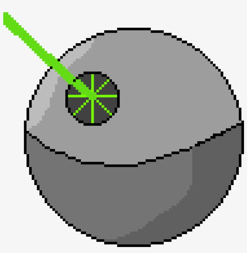 Death Star - Lua Png Pixel Art - Free Transparent PNG Download - PNGkey