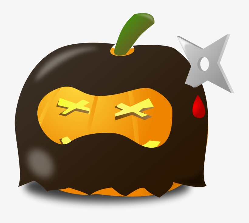 Clipart - Halloween Ninja Clipart - Free Transparent PNG Download - PNGkey