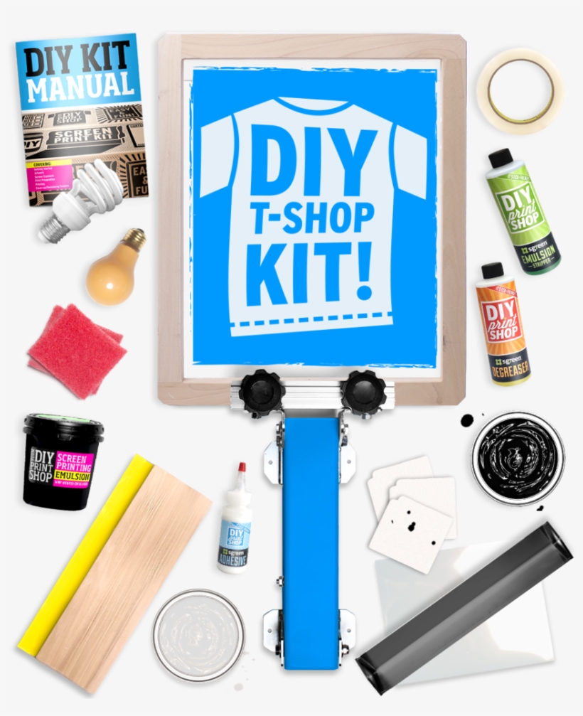 Diy Screen Printing At Home Kits By Diy Print Shop - Diy Screen ...