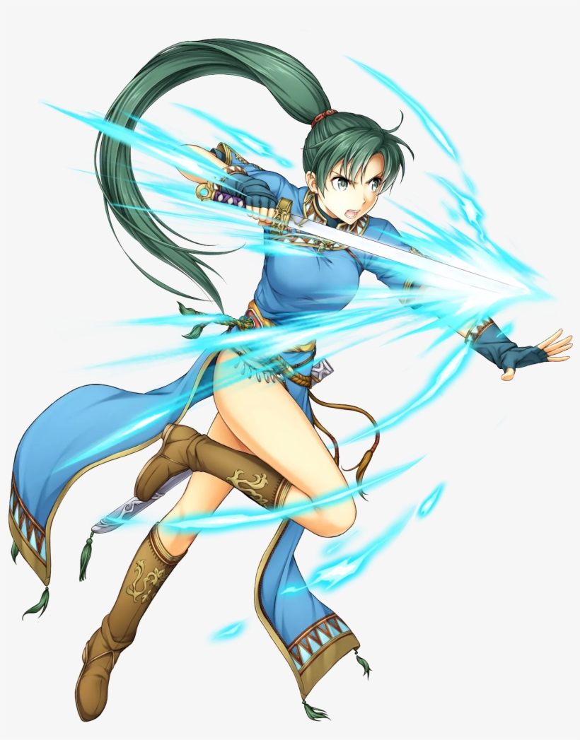 Artwork - Lyn From Fire Emblem - Free Transparent PNG Download - PNGkey