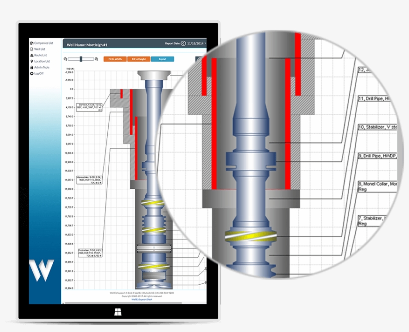 Well Lifecycle Reporting Software On A Tablet - Software - Free ...