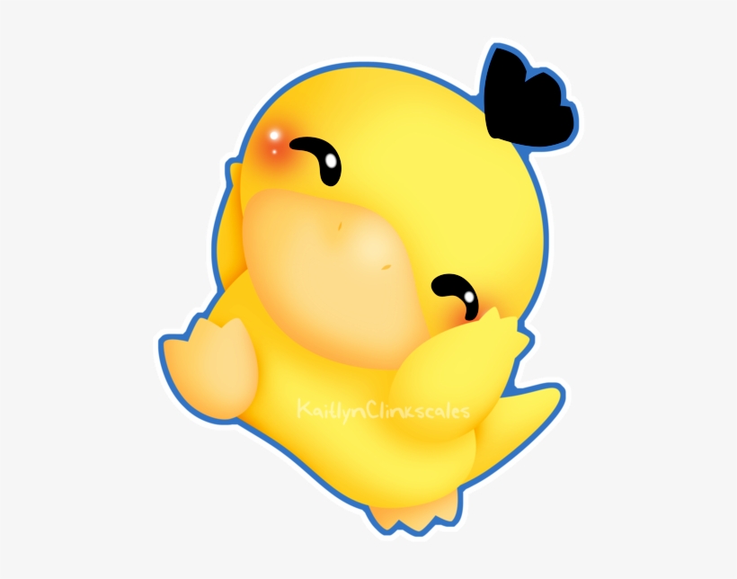 Chibi Psyduck - Drawing - Free Transparent PNG Download - PNGkey
