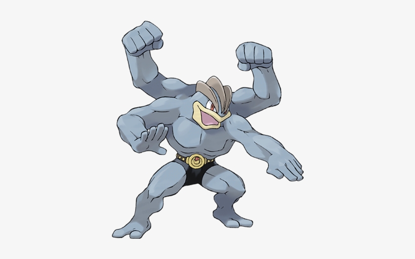 Machamp - Last Evolution Of Geodude - Free Transparent PNG Download ...