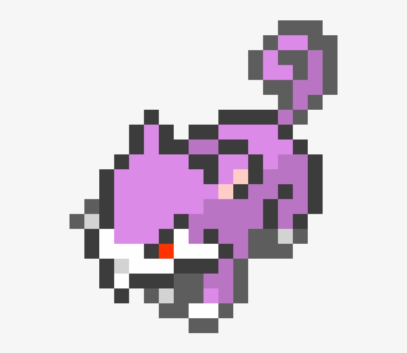 Rattata - Rattata Pixel Art - Free Transparent PNG Download - PNGkey