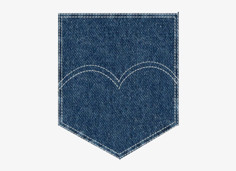 Fabric Stitches Png Library - Jeans Back Pocket Png - Free Transparent ...