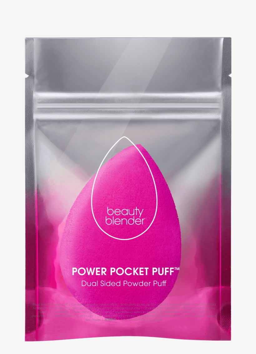 Power Pocket Puff™ - Beauty Blender Powder Puff - Free Transparent PNG ...