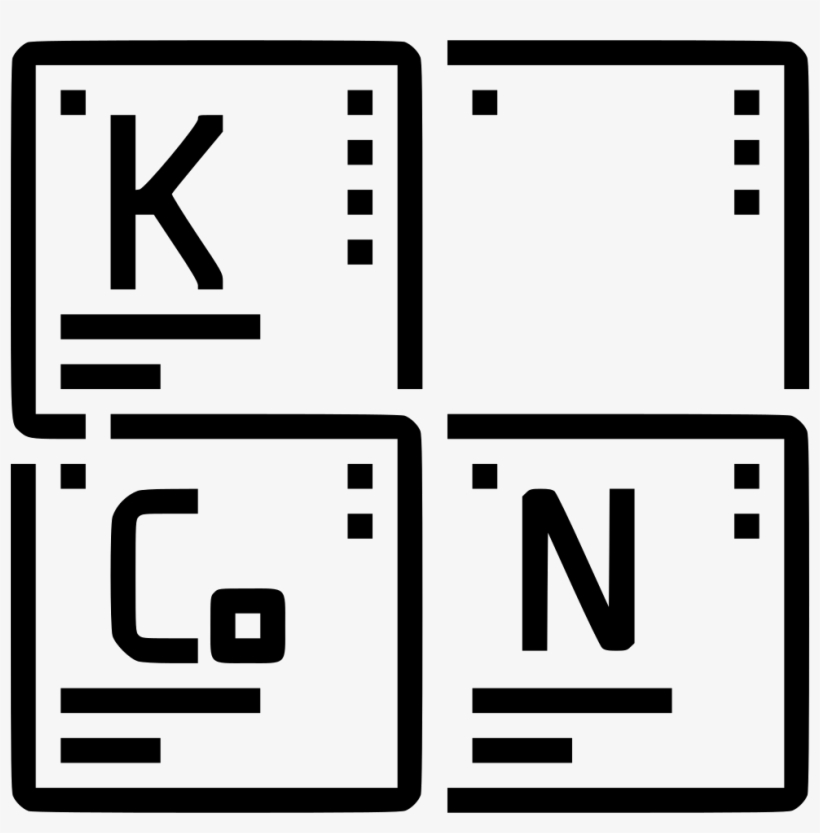 Periodic Table Of Elements - Periodic Table Icon - Free Transparent PNG ...