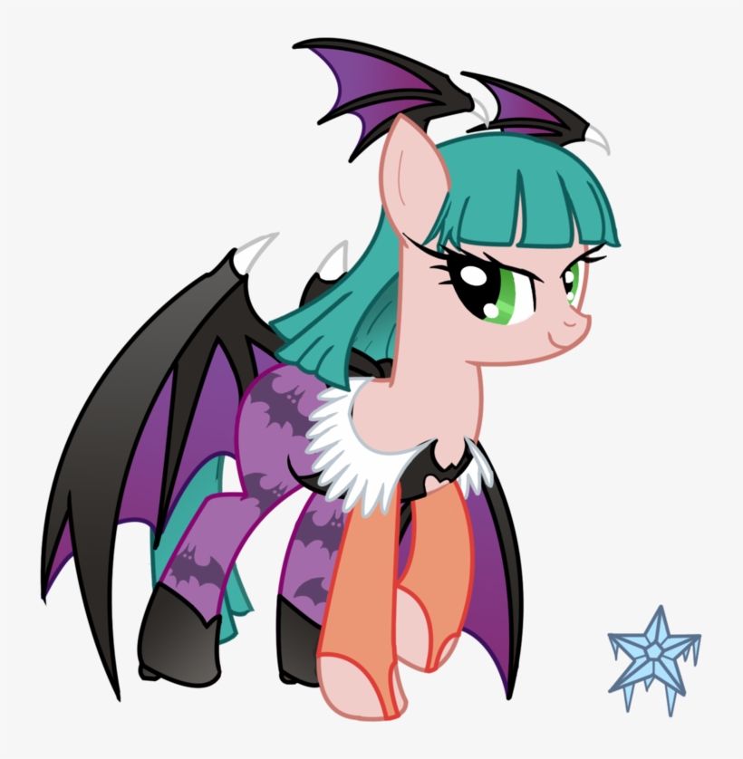 Shiver-star, Darkstalkers, Morrigan Aensland, Ponified, - My Little ...