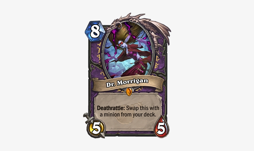 Morrigan Card - Morrigan Hearthstone - Free Transparent PNG Download ...