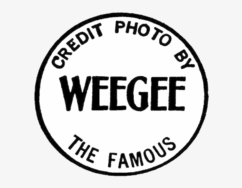 Weegee In The Public Eye - Famous Weegee - Free Transparent PNG ...