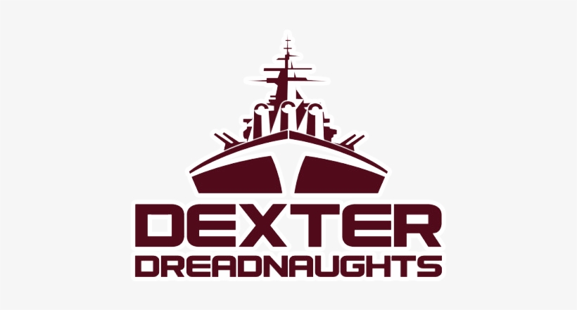 Dexter Dreadnaughts Sports - Dexter High School Michigan Logo - Free ...
