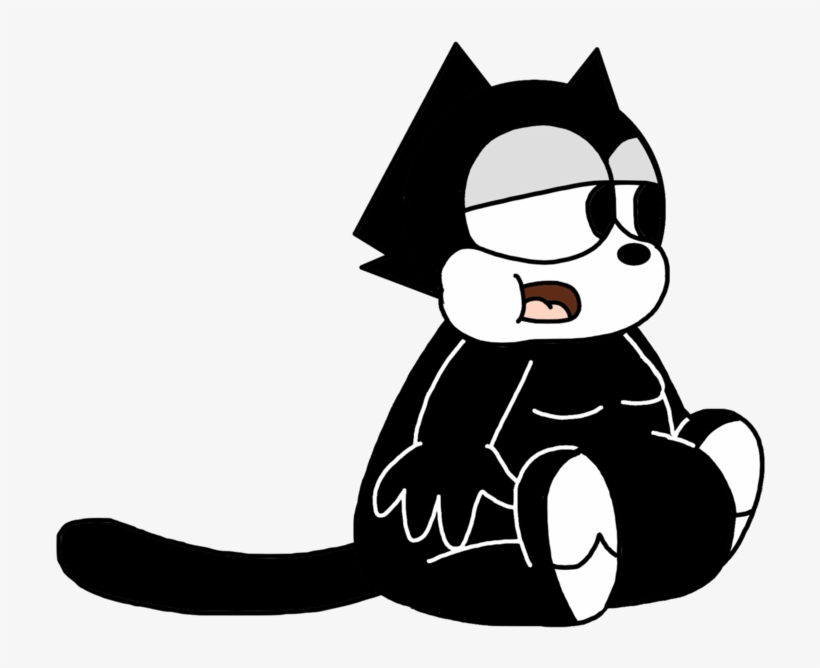 Very Obese Felix The Cat By Marcospower - Cartoon - Free Transparent ...
