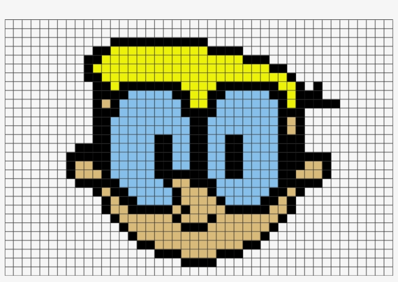 Dexters Laboratory Pixel Art - Free Transparent PNG Download - PNGkey