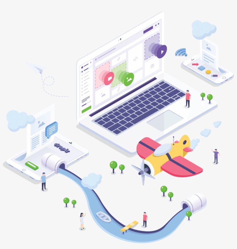 Computer Vector Illustration - .pr - Free Transparent PNG Download - PNGkey