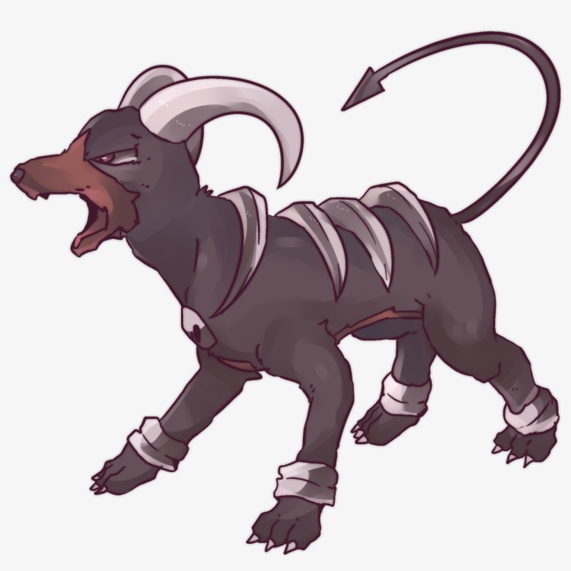 Mammal Fictional Character Vertebrate Dog Like Mammal - Houndoom - Free ...