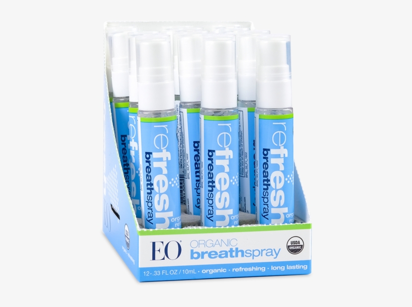 Eo Certified Organic Breath Spray Refresh 12 Pack - Eo Products Breath ...