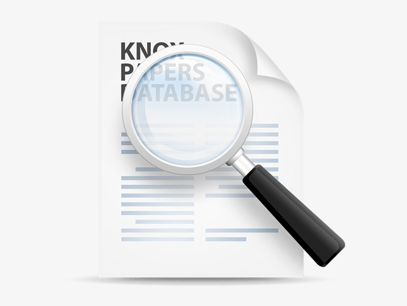 Knox Papers Database Icon - Search Documents - Free Transparent PNG ...