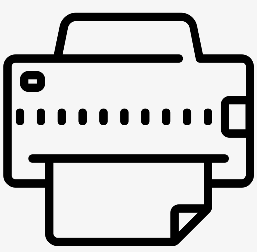 Print Icon Png Transparent - Computer File - Free Transparent PNG ...