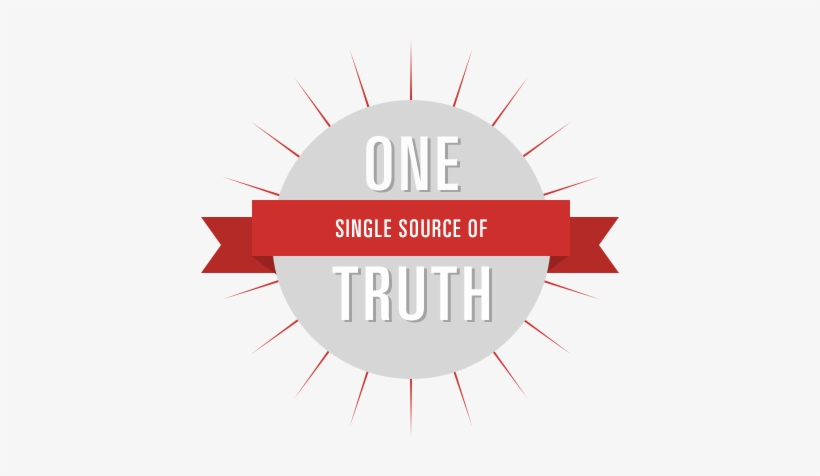 One Single Source Of Truth - Free Transparent PNG Download - PNGkey