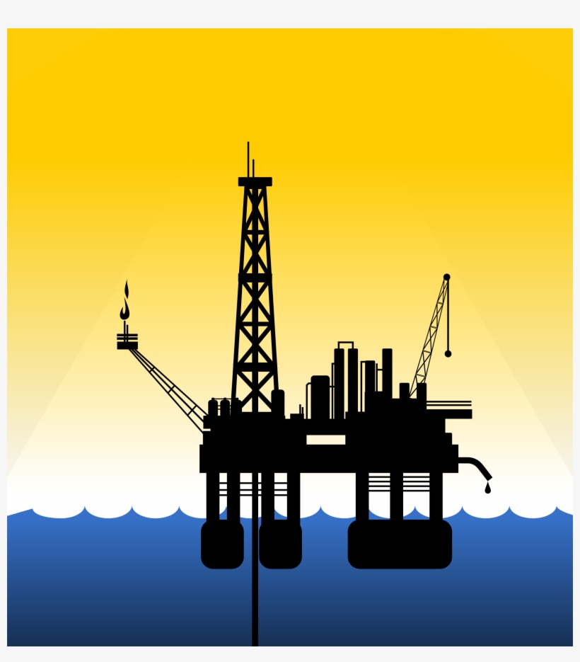Oil Drilling Rig Clipart